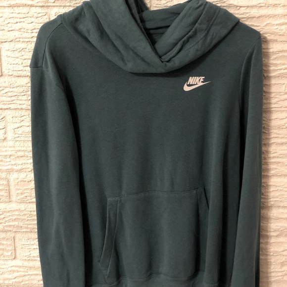 Nike | Tops | Nike Cowl Neck Hoodie | Poshmark